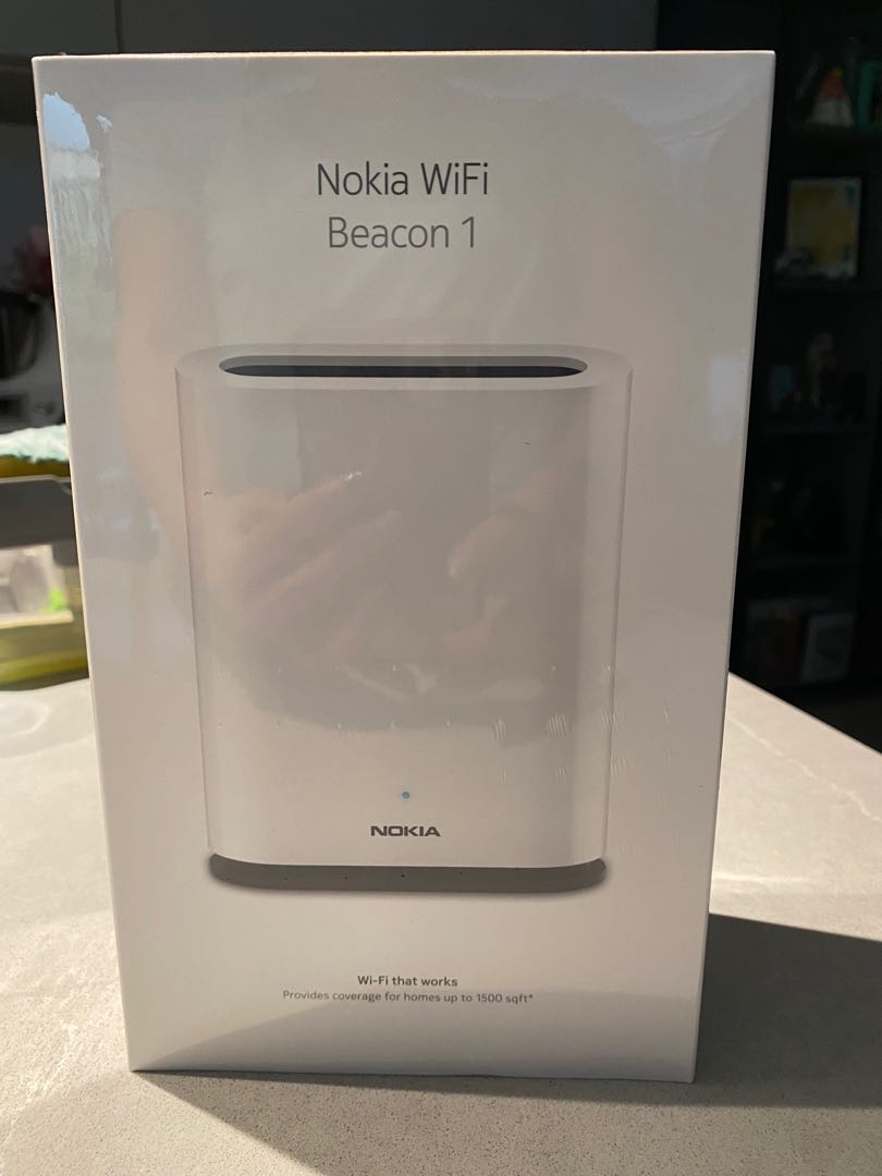 Nokia wifi beacon 1 Mesh router, Computers & Tech, Parts & Accessories ...