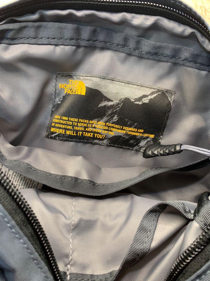 North face body bag grey color, Men's Fashion, Bags, Sling Bags on ...