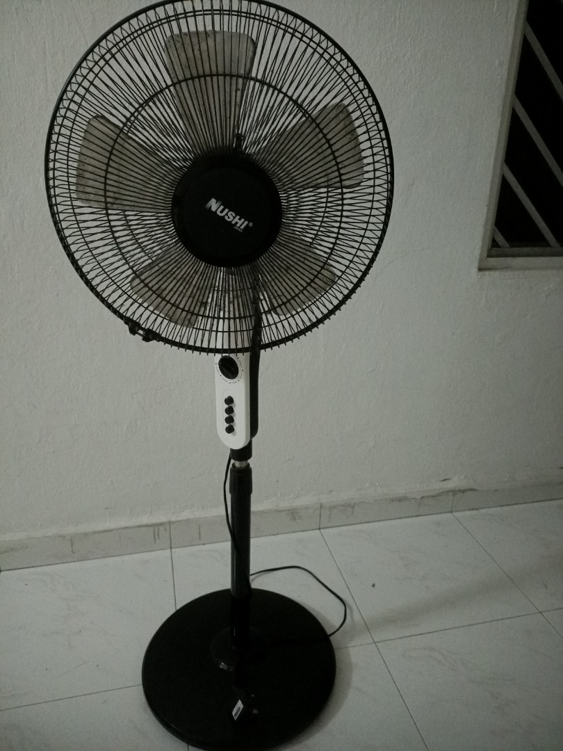 Nushi Standing Fan, TV & Home Appliances, Air Conditioners & Heating on ...