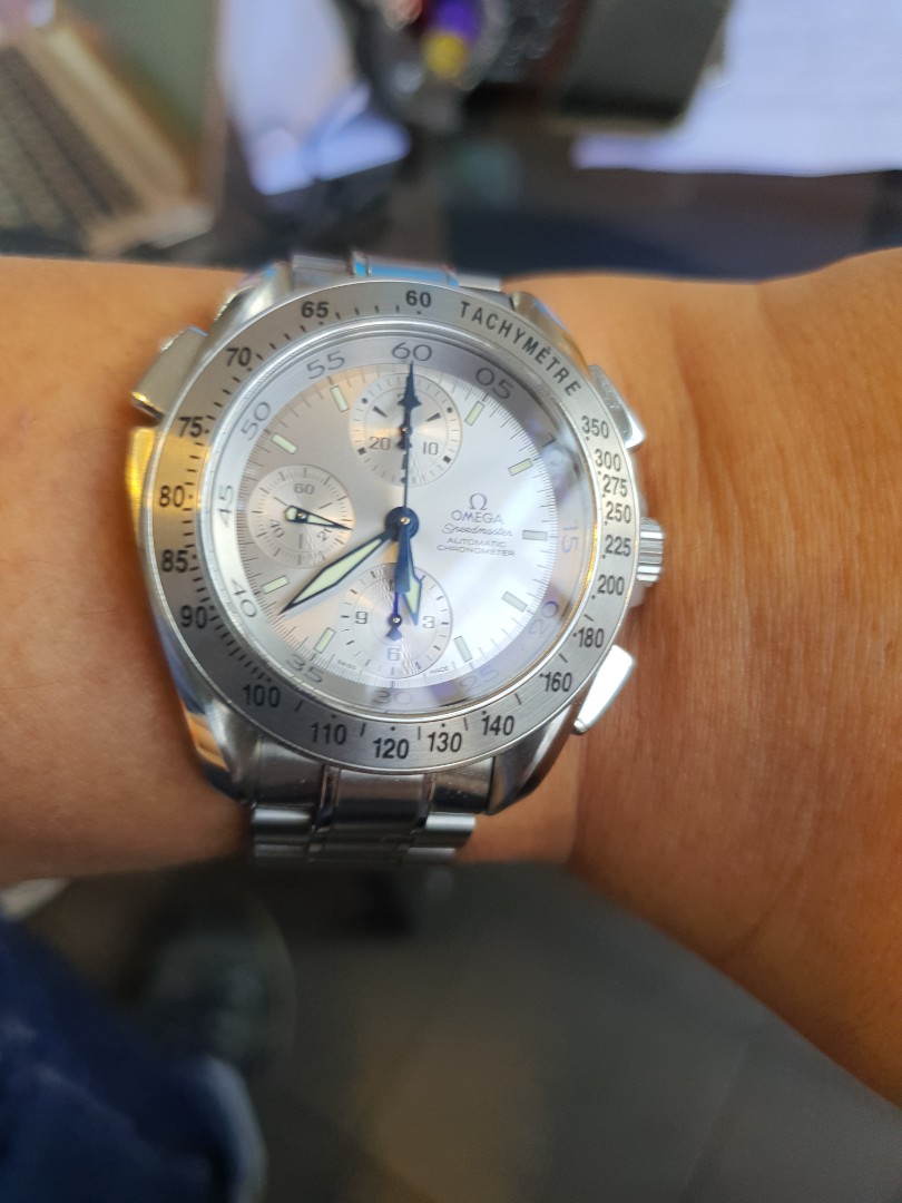 Omega rattrapante, Luxury, Watches on Carousell