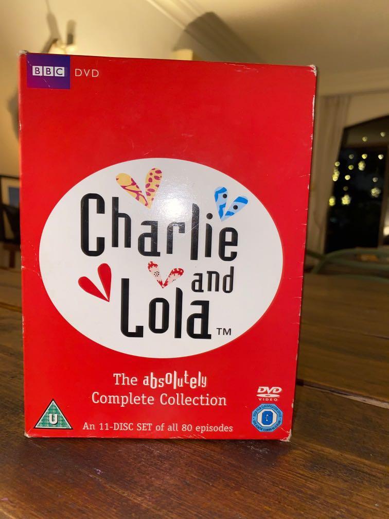 Original and never opened Charlie and Lola DVD set, Hobbies & Toys ...
