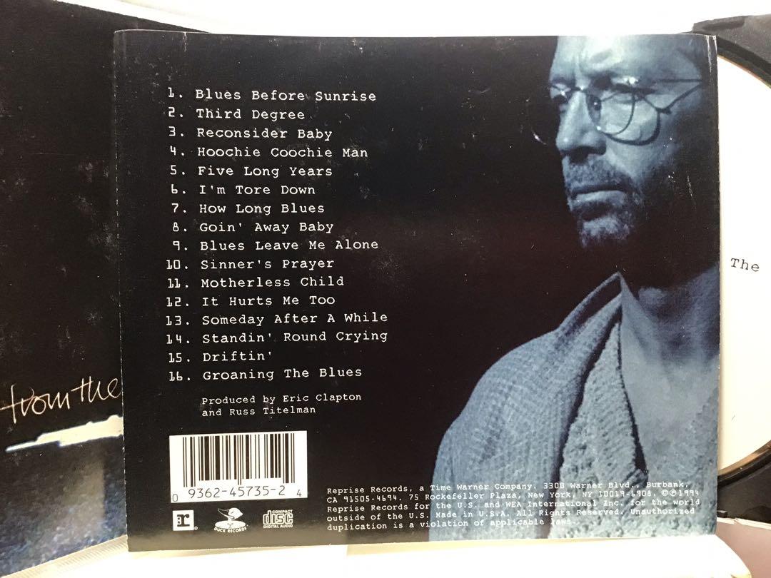 CD Eric Clapton - From the Cradle OOP 1994 USA ORIGINAL US PRESS Anubis Blues Rock, Hobbies ...