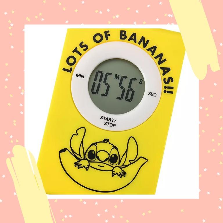 (PO) Authentic Japan Disney Stitch Stopwatch and Timer "Lots of Bananas ...
