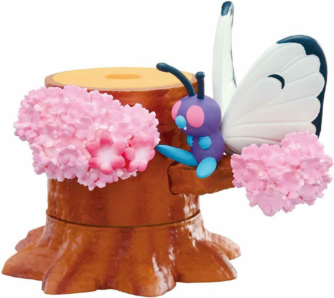 Pokemon Rement Sakura Cherry Blossom Tree Butterfree, Hobbies & Toys ...