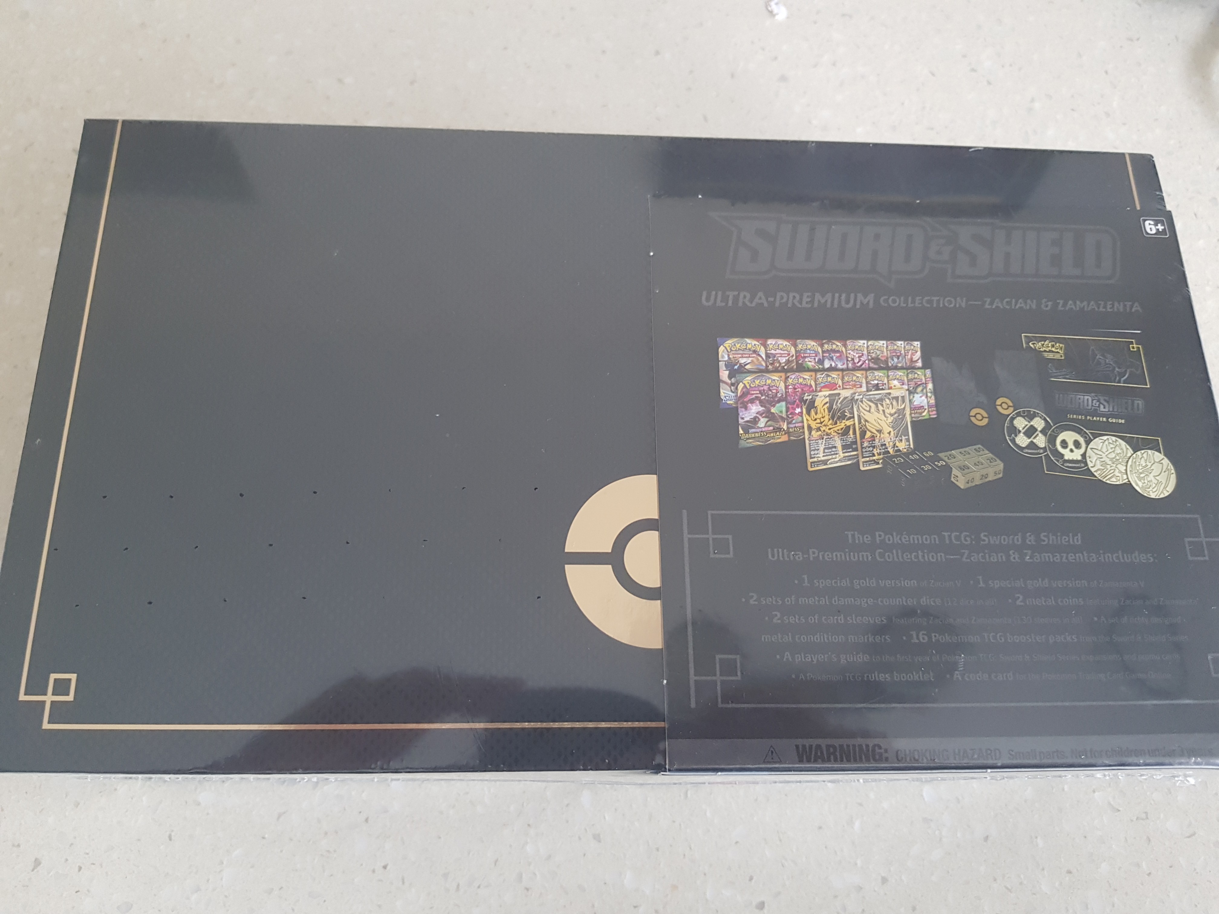 Pokemon TCG: Zacian & Zamazenta Ultra Premium Collection Box, Hobbies ...