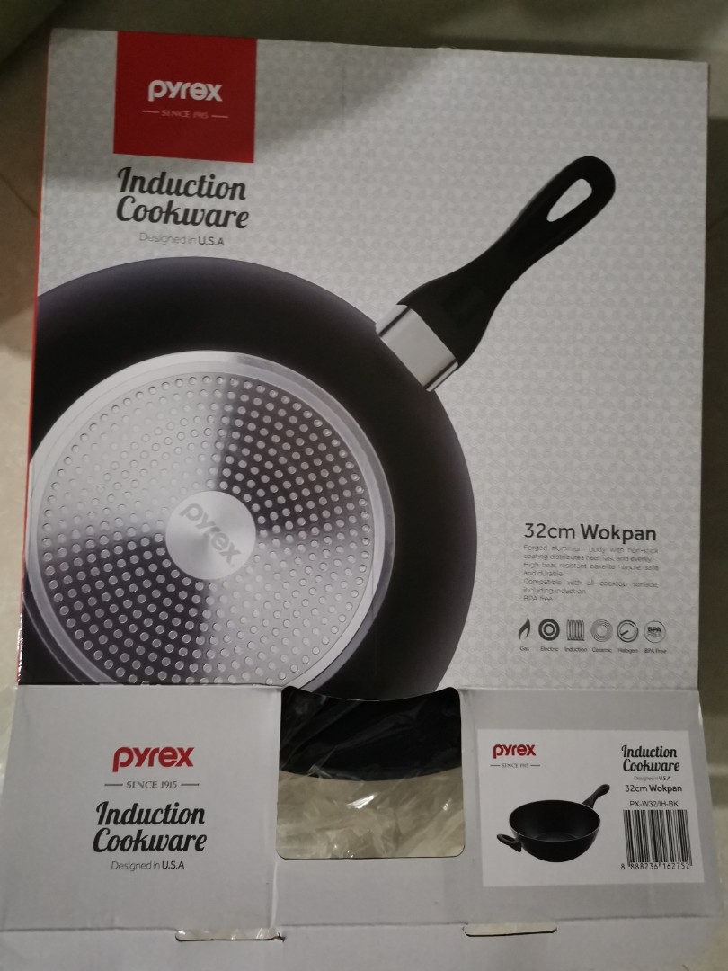 Pyrex wok, Furniture & Home Living, Kitchenware & Tableware, Cookware ...