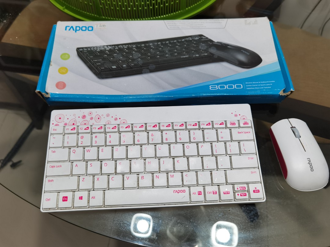 RAPPO WIRELESS KEYBOARD&MOUSE, Computers & Tech, Parts & Accessories ...