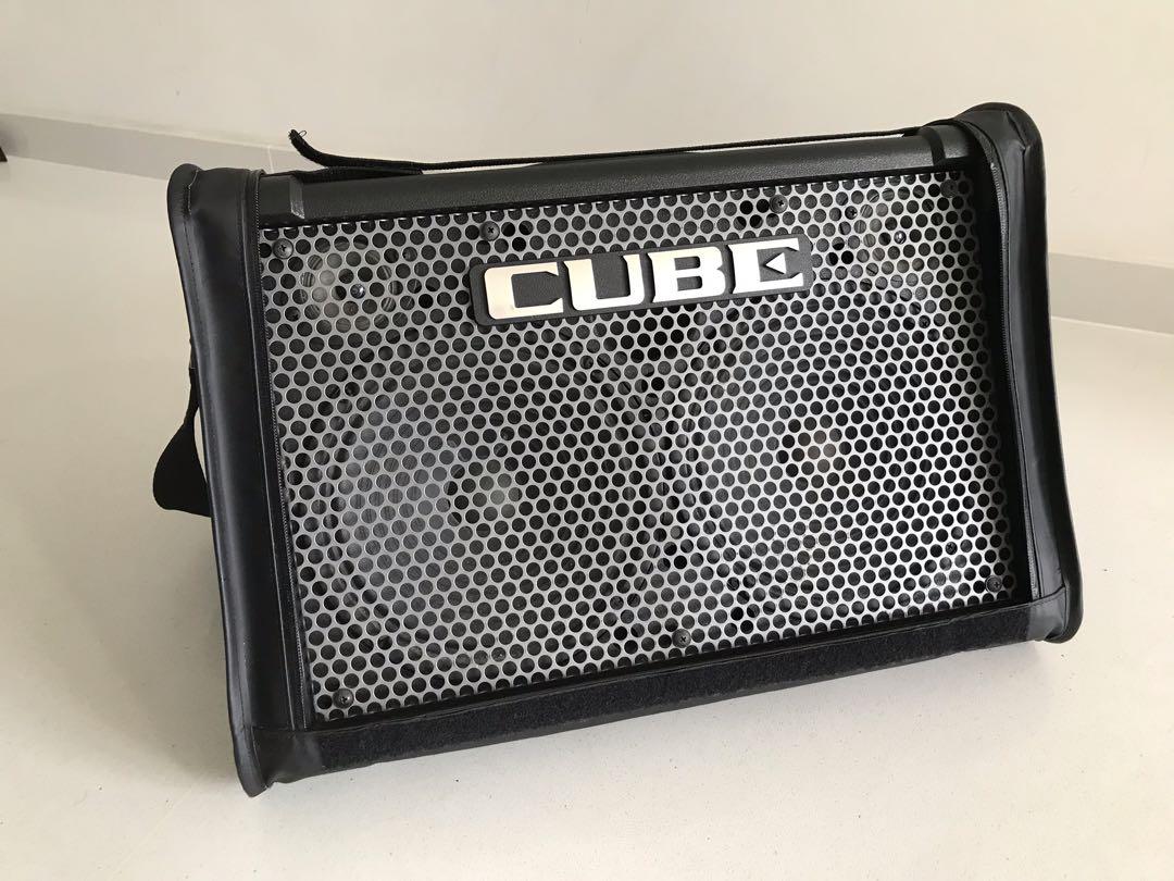 Roland CUBE Street EX Amplifier, Speaker, Portable PA System, Guitar ...