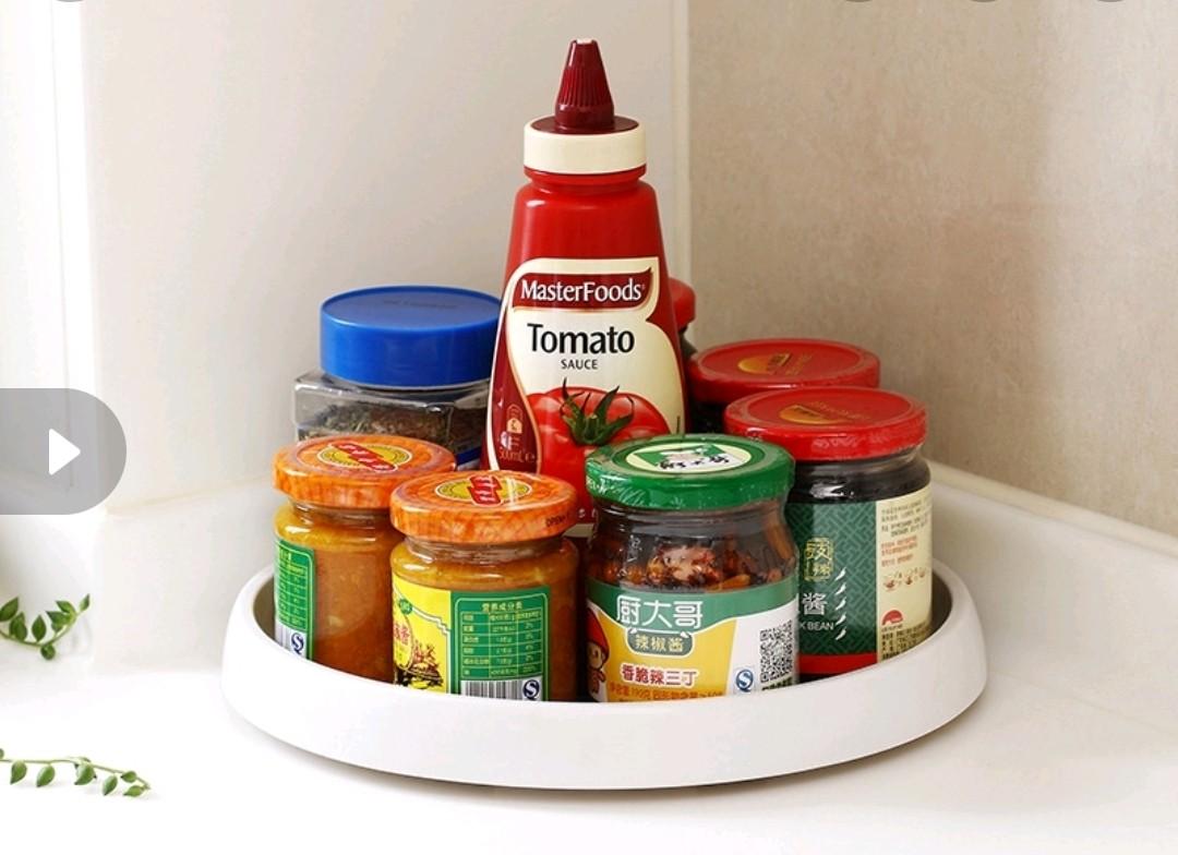 Rotating condiments tray, Furniture & Home Living, Kitchenware ...