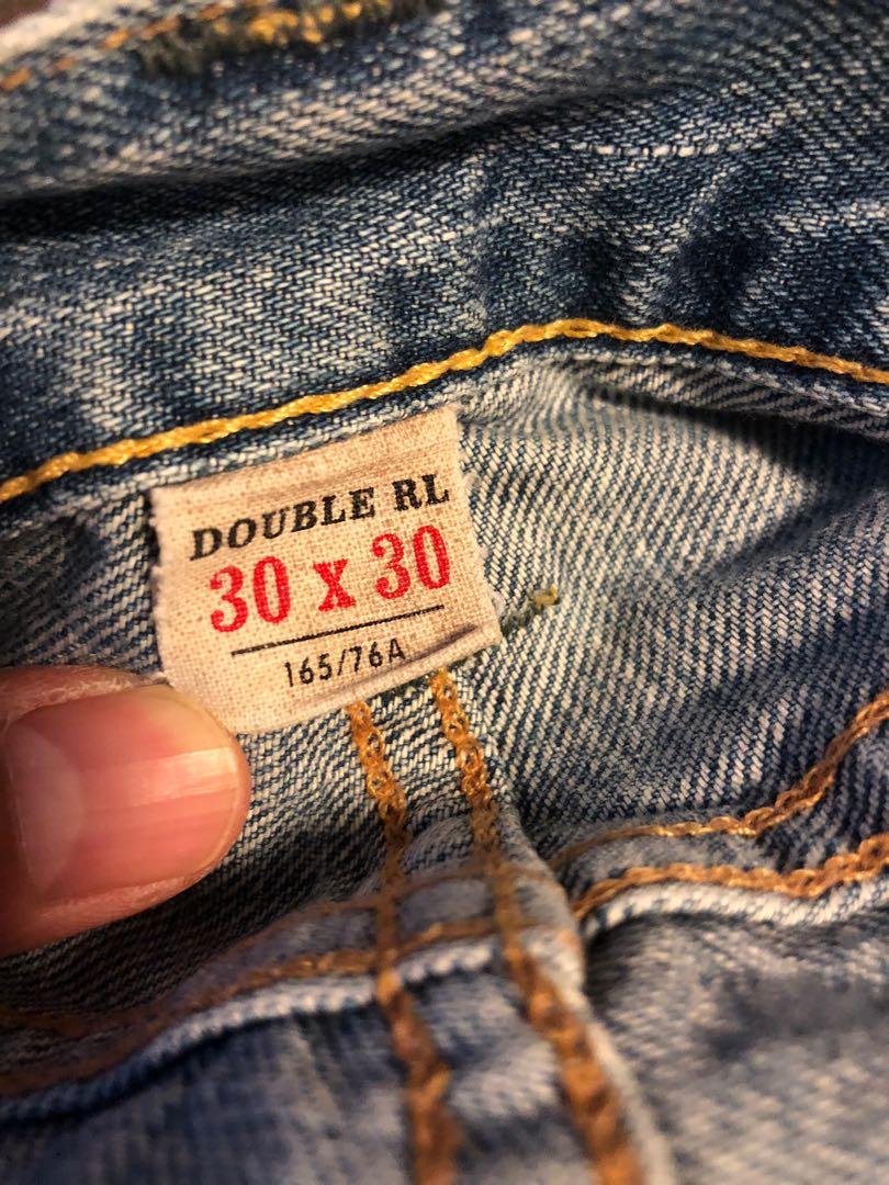 RRL Vintage 5-pocket Selvedge Denim, 男裝, 褲＆半截裙, 牛仔褲 - Carousell