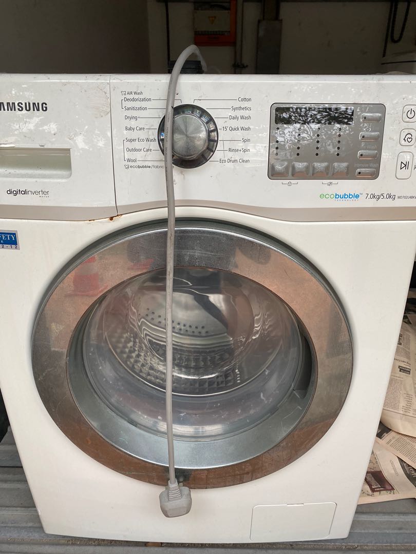 Samsung Digital Inverter Washing Machine Side Load, TV & Home ...