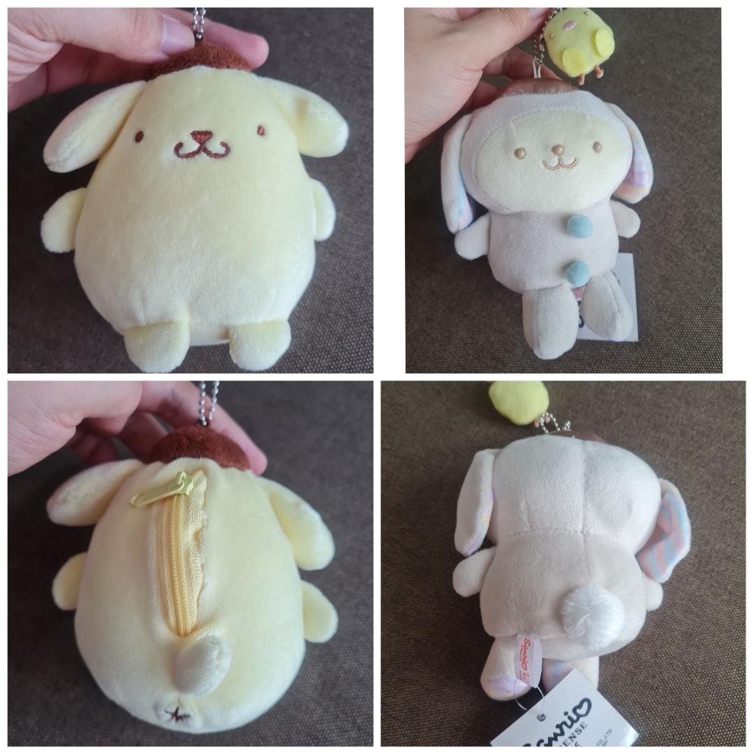 Sanrio Character : Pompompurri (one of it is a pouch) / Cinnamoroll ...
