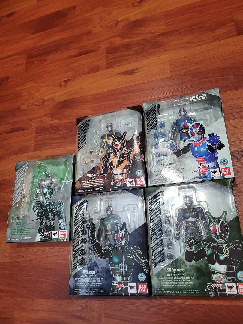 Shf s.h.figuarts kamen masked rider black rx bio robo shadowmoon ...
