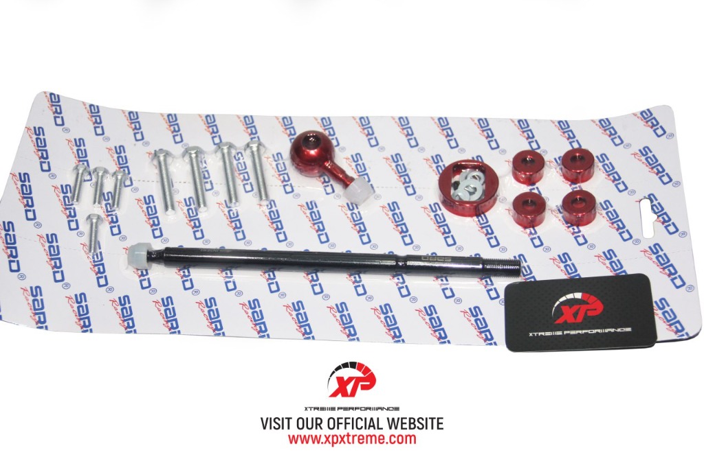 SHORT SHIFT GEAR TOYOTA AE101 SARD BLACK RED, Auto Accessories on Carousell