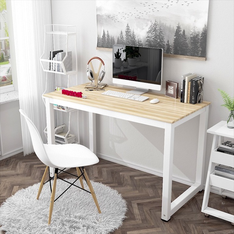 Solid Wood Study Table from myseat.sg, Furniture & Home Living ...