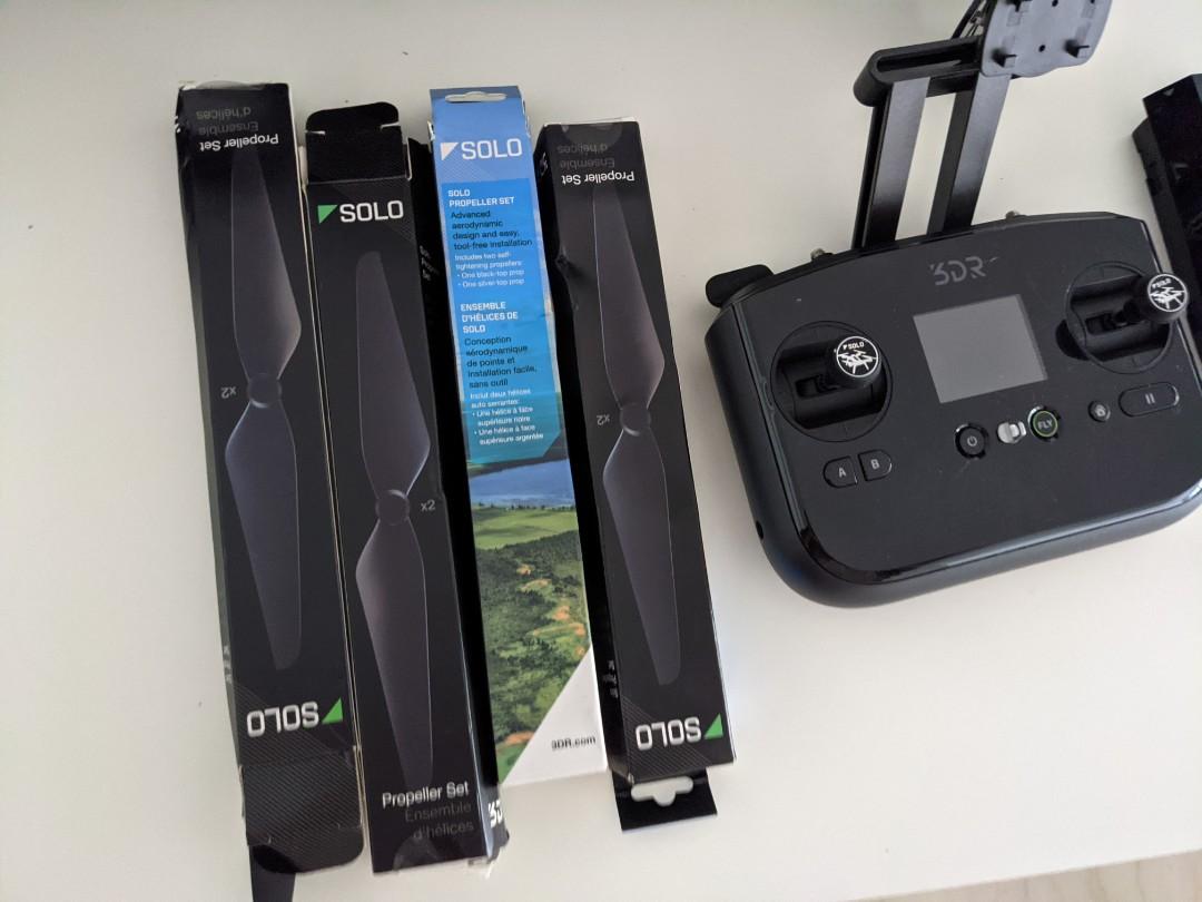 SOLO 3DR DRONE +4 BATTERIES + BAG ALL ORIGINAL, Photography, Drones on ...