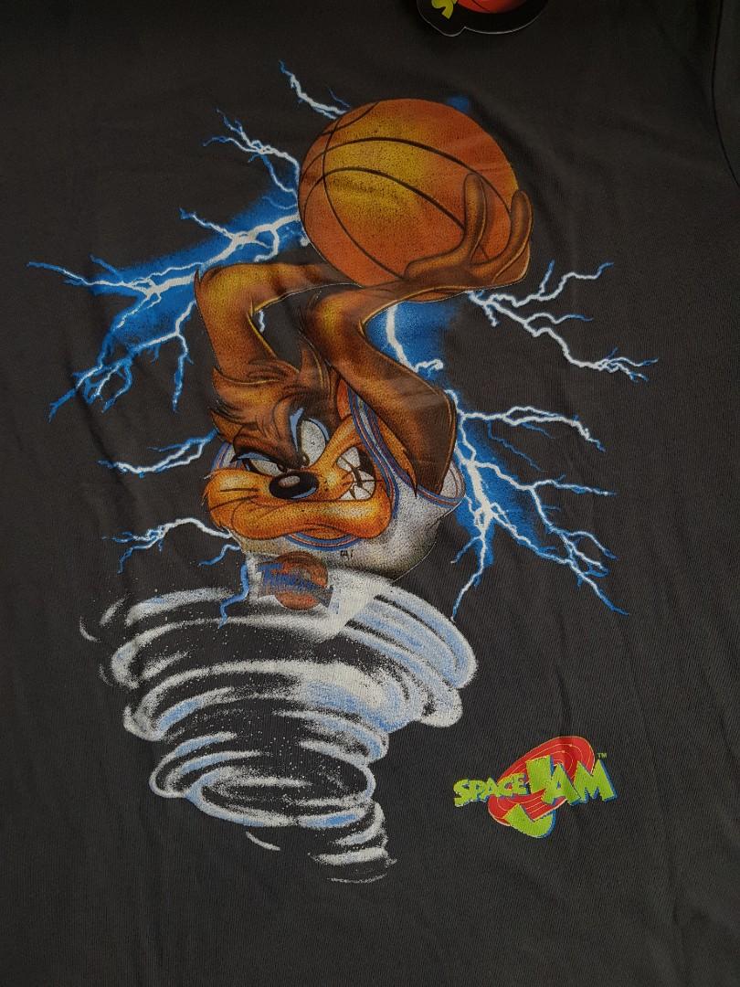 Space jam taz lightning vibe, Men's Fashion, Tops & Sets, Tshirts ...