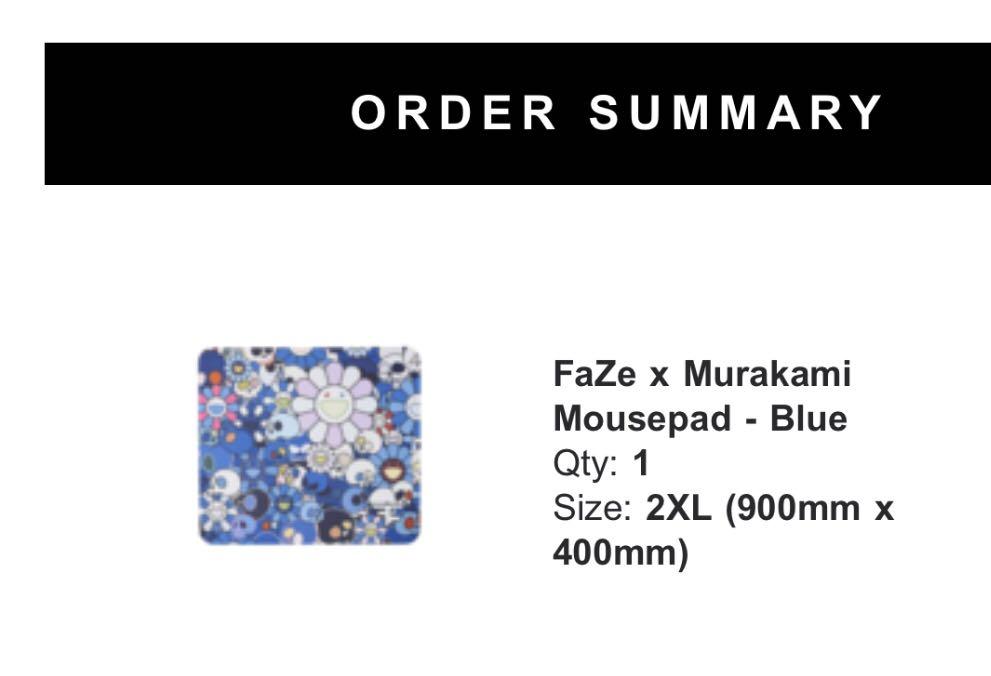 Takashi Murakami x Faze Clan Mouse Pad, Hobbies & Toys, Stationery ...
