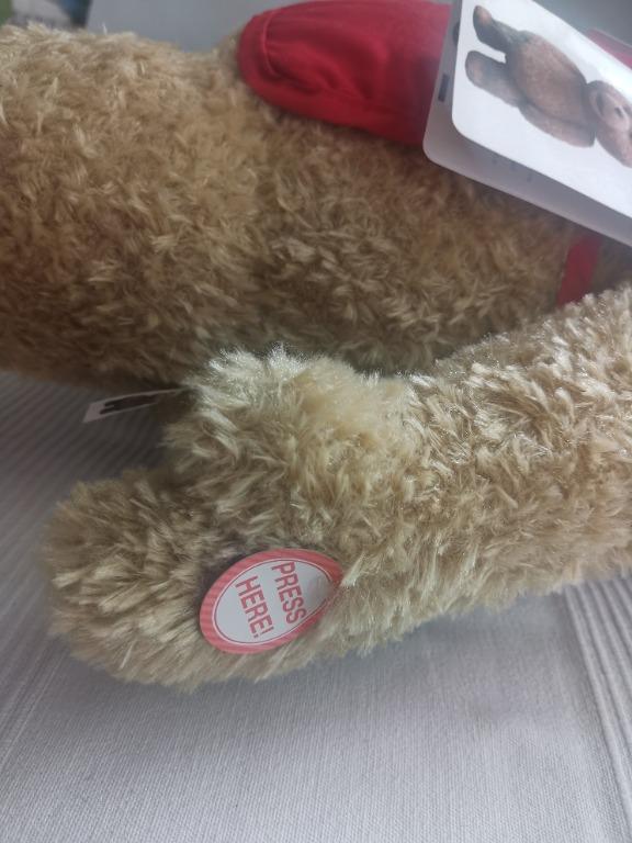 TED / 24 inch (Life-Size) Plush Toy with Sound / Officially Licensed ...