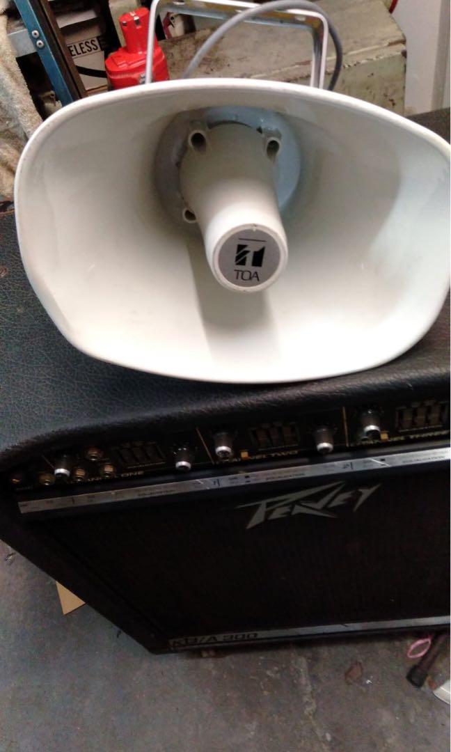 TOA paging horn speaker SC-630M 30W, Audio, Soundbars, Speakers & Amplifiers on Carousell