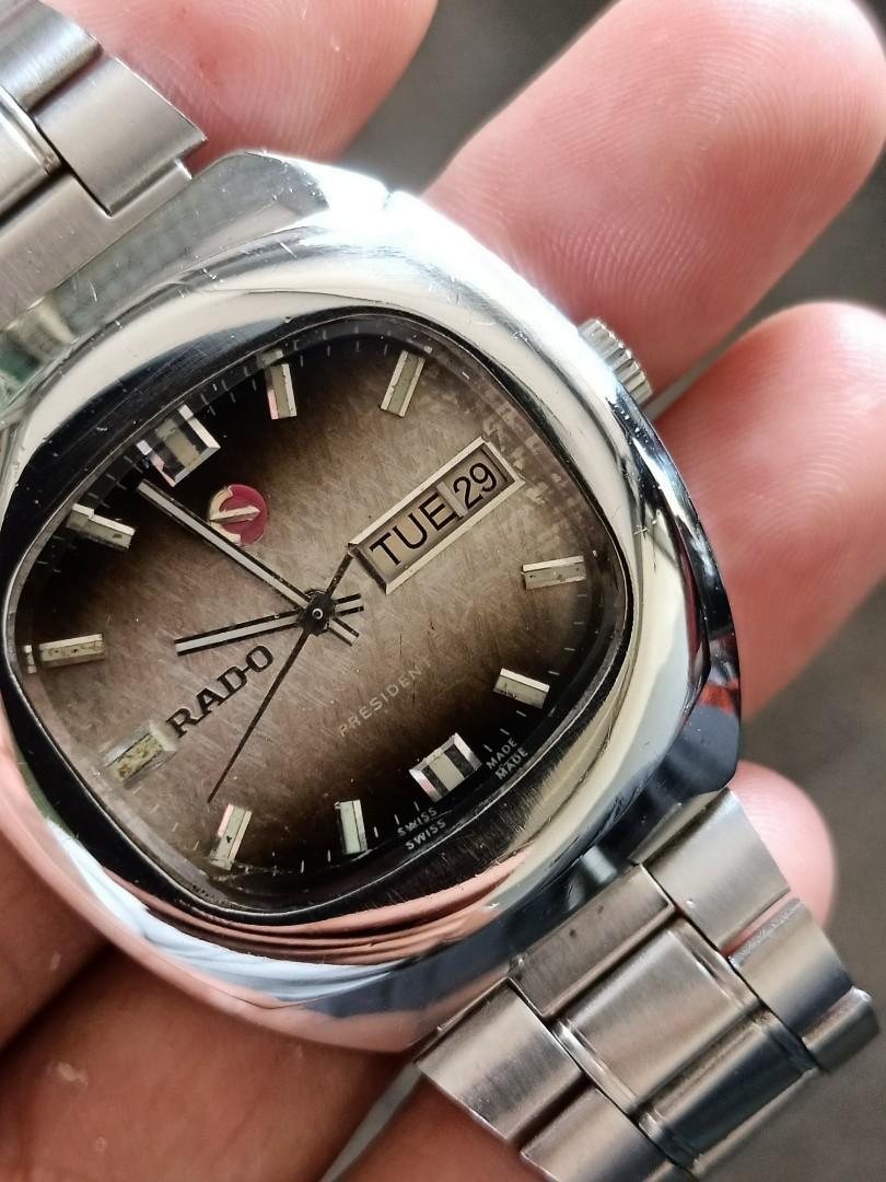 Vintage Rado President Automatic watch, Men's Fashion, Watches ...