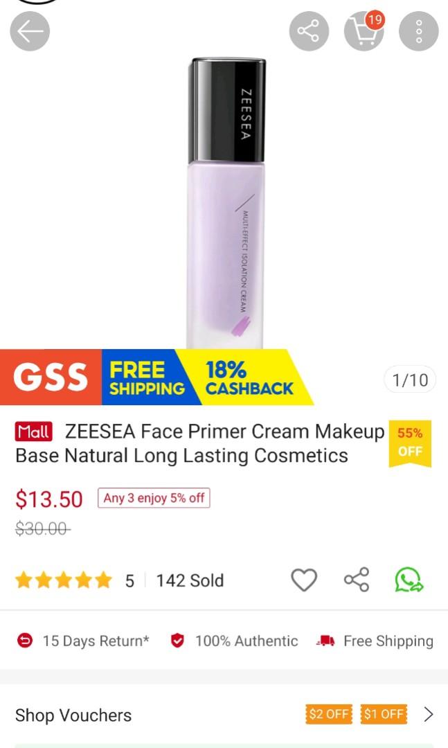 Zeesea Primer +colour corrector, Beauty & Personal Care, Face, Makeup ...