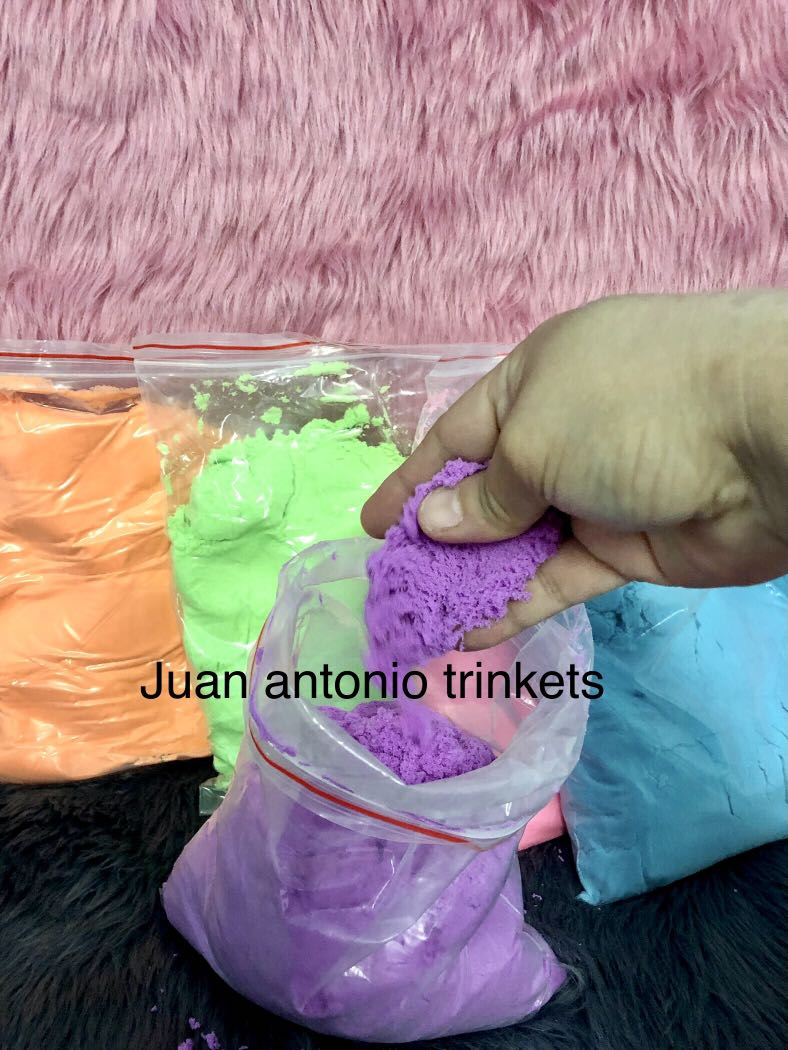 1 kilo extra Kinetic sand, Hobbies & Toys, Toys & Games on Carousell