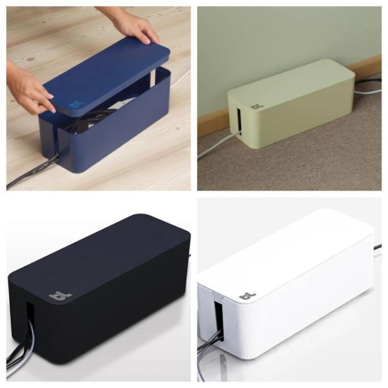 【全新行貨 門市現貨】 Bluelounge Cable Box 電線整理 電線收納盒, 手提電話, 電話及其他裝置配件, 充電器及電線 ...
