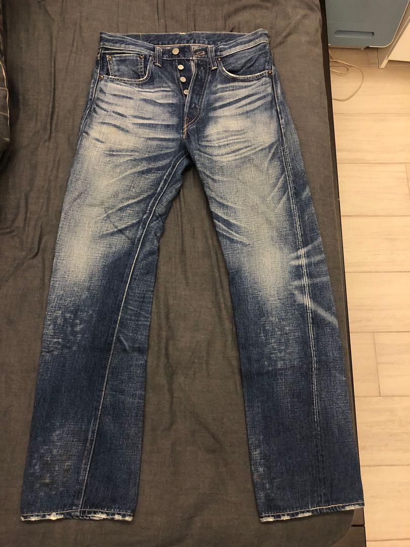 日本製 LVC 501xx Levi’s 47501, 男裝, 褲＆半截裙, 牛仔褲 - Carousell