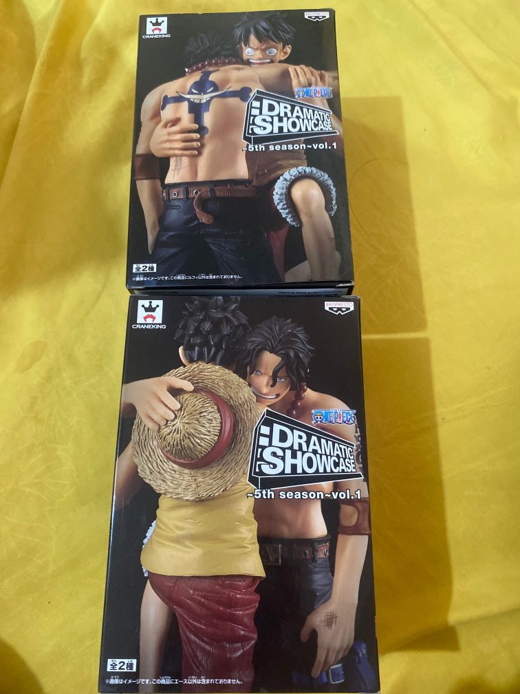 Ace & luffy dramatic showcase set. Rare from Japan, Hobbies & Toys ...
