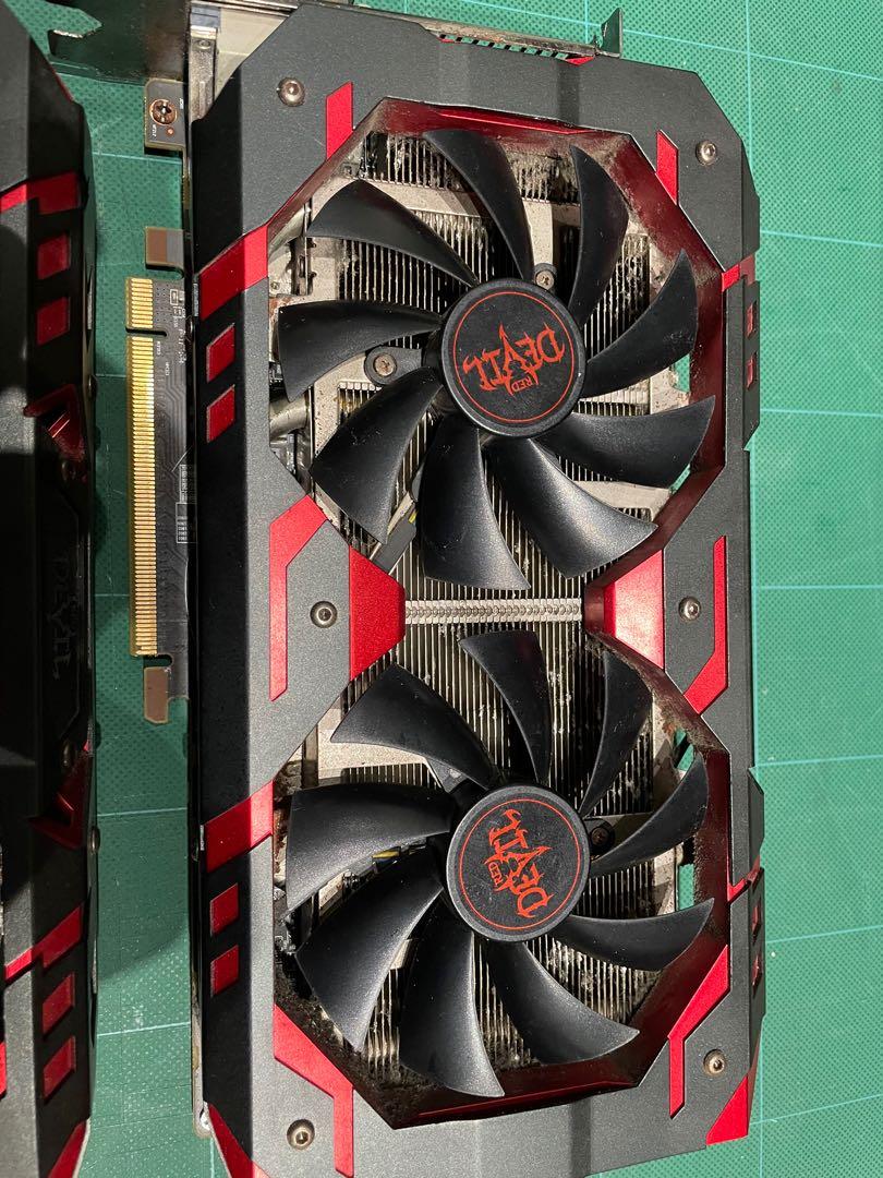 AMD RX580 Powercolour Red Devil, Computers & Tech, Parts & Accessories ...