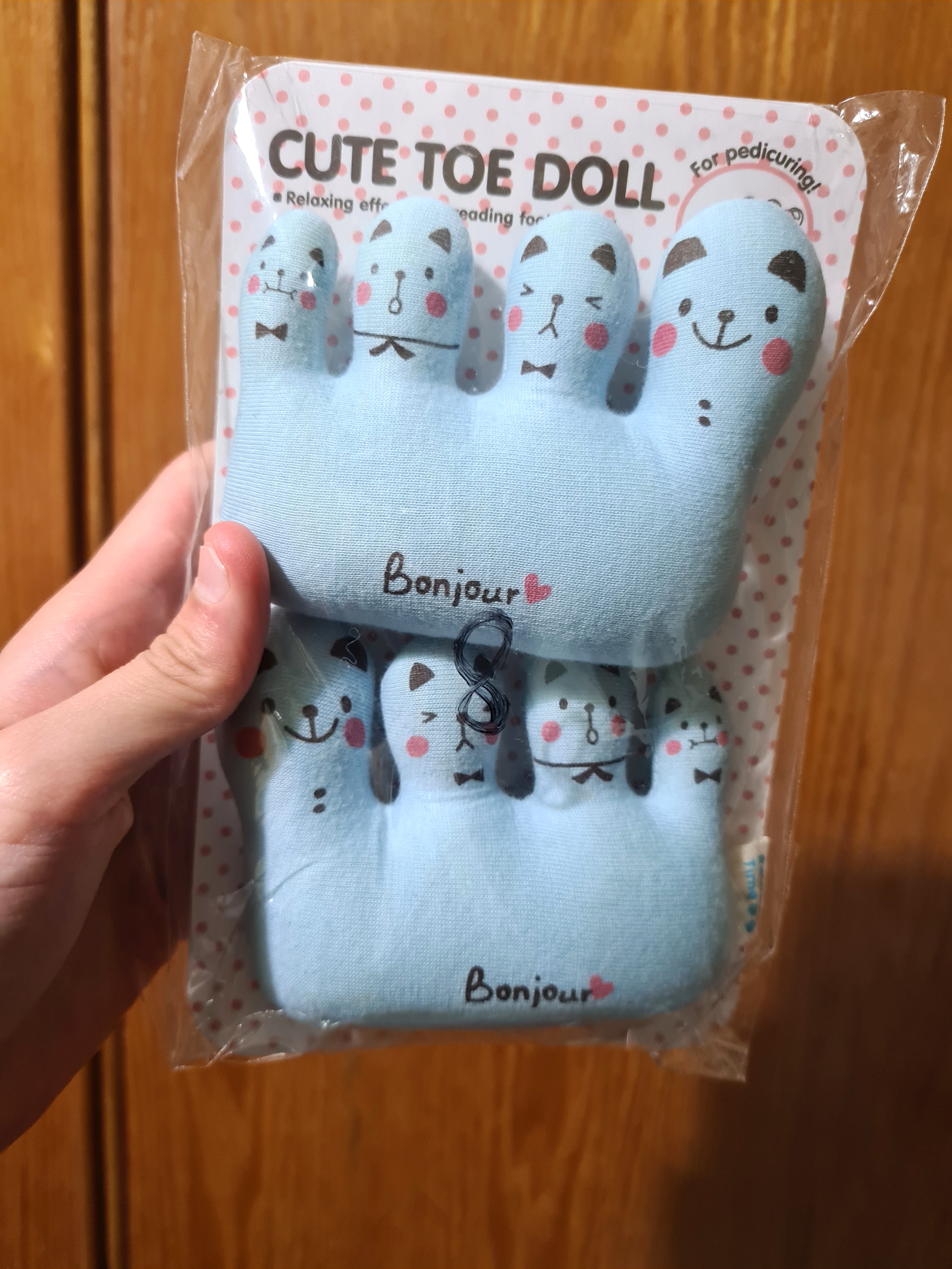 Artbox Korea Cute Toe Doll in Blue, Beauty & Personal Care, Foot Care ...