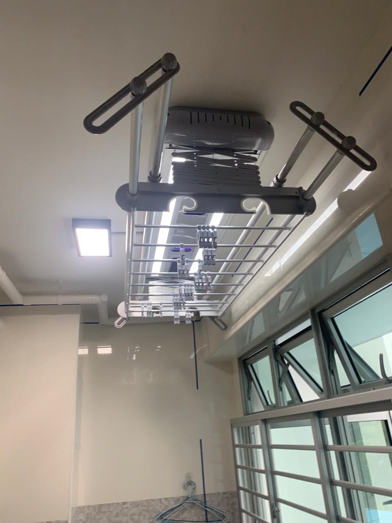 Automated laundry rack, TV & Home Appliances, Washing Machines and ...