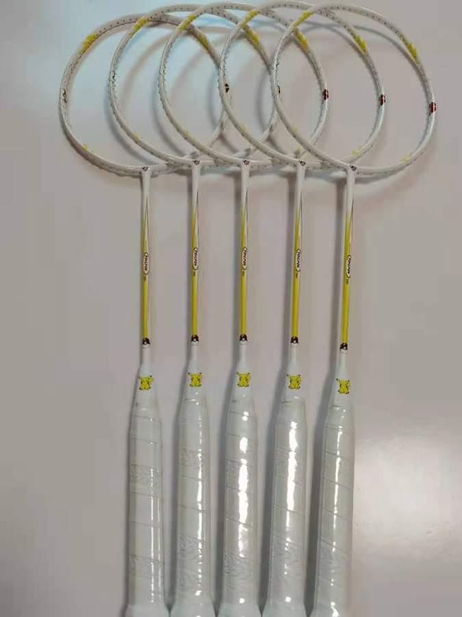Badminton Racket ( Pikachu Theme), Sports Equipment, Sports & Games ...
