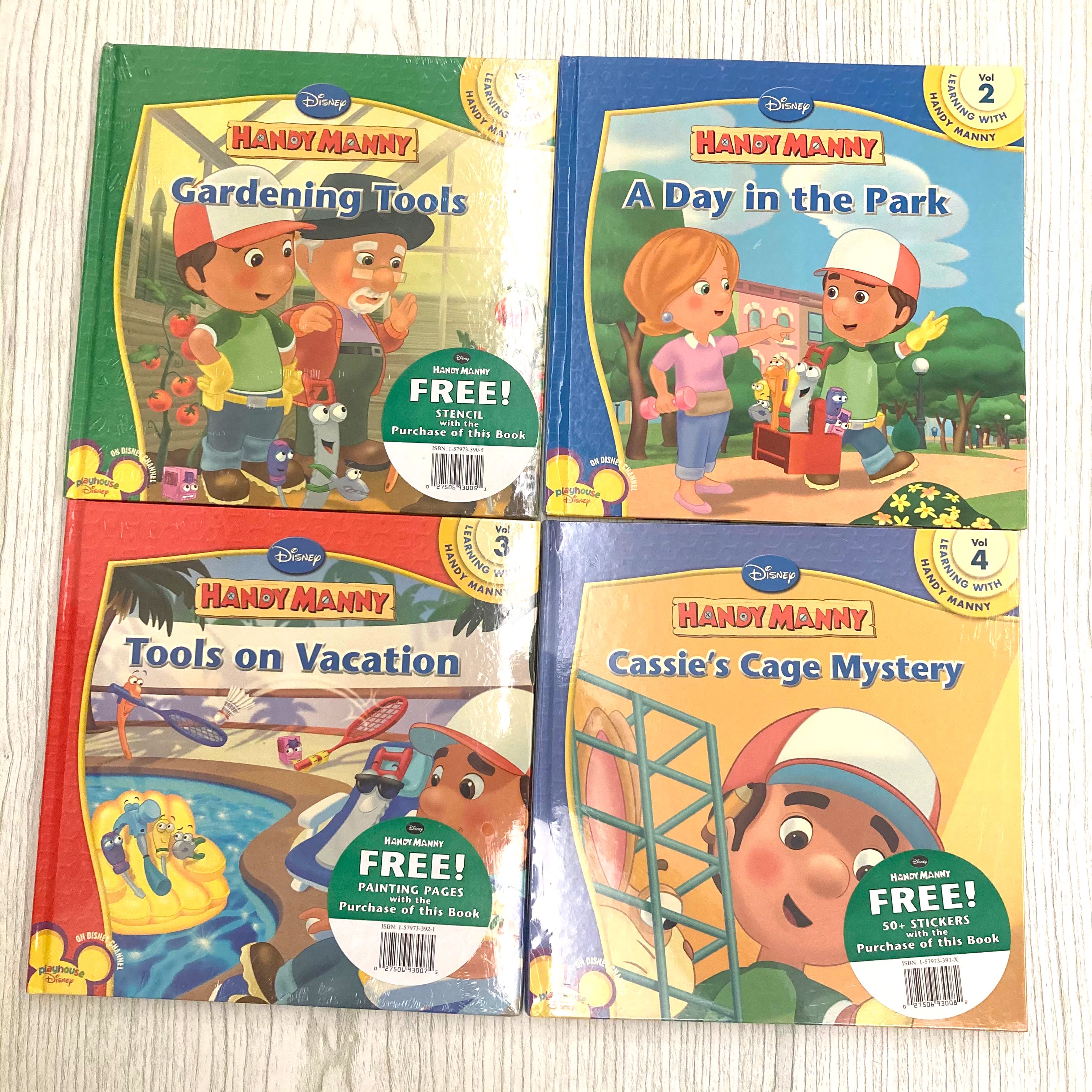 BN Disney Handy Manny Vol. 1-4 #GreatAsGifts, Hobbies & Toys, Books ...