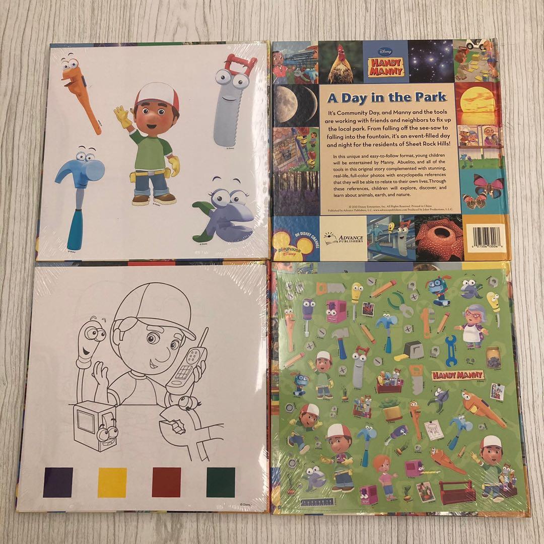 BN Disney Handy Manny Vol. 1-4 #GreatAsGifts, Hobbies & Toys, Books ...
