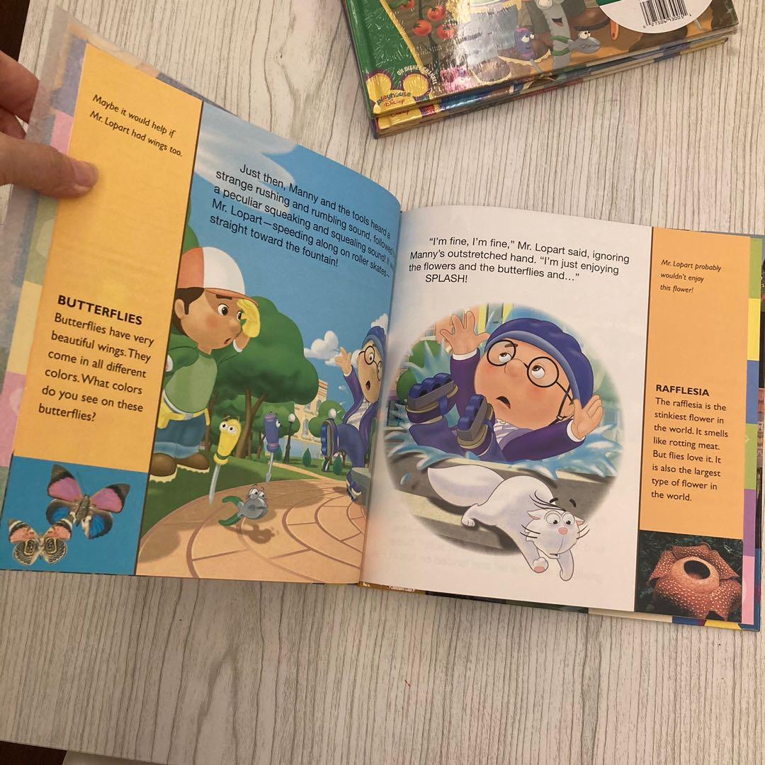BN Disney Handy Manny Vol. 1-4 #GreatAsGifts, Hobbies & Toys, Books ...