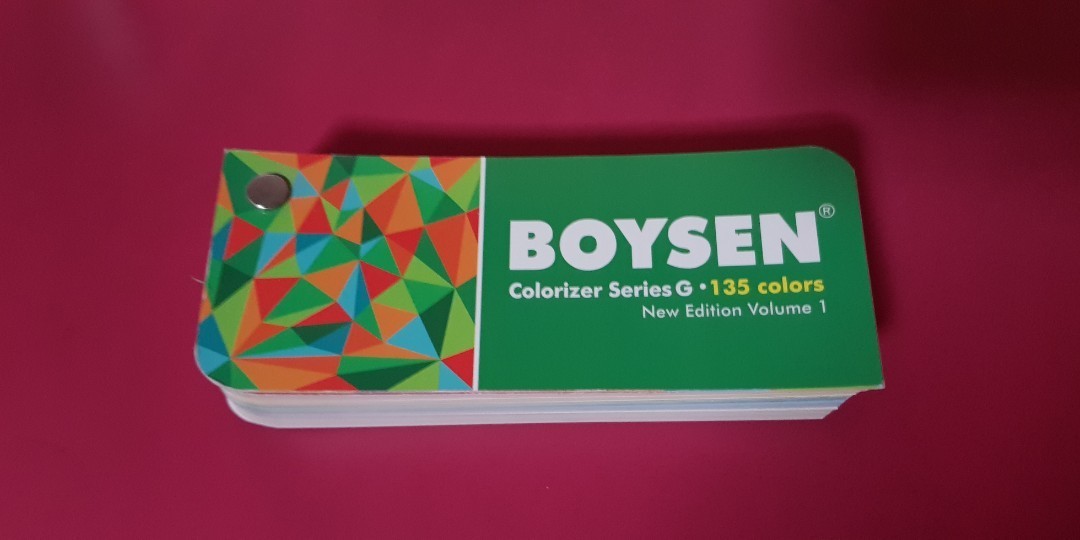 Boysen Colorizer Series G Color Swatch, Hobbies & Toys, Stationary ...