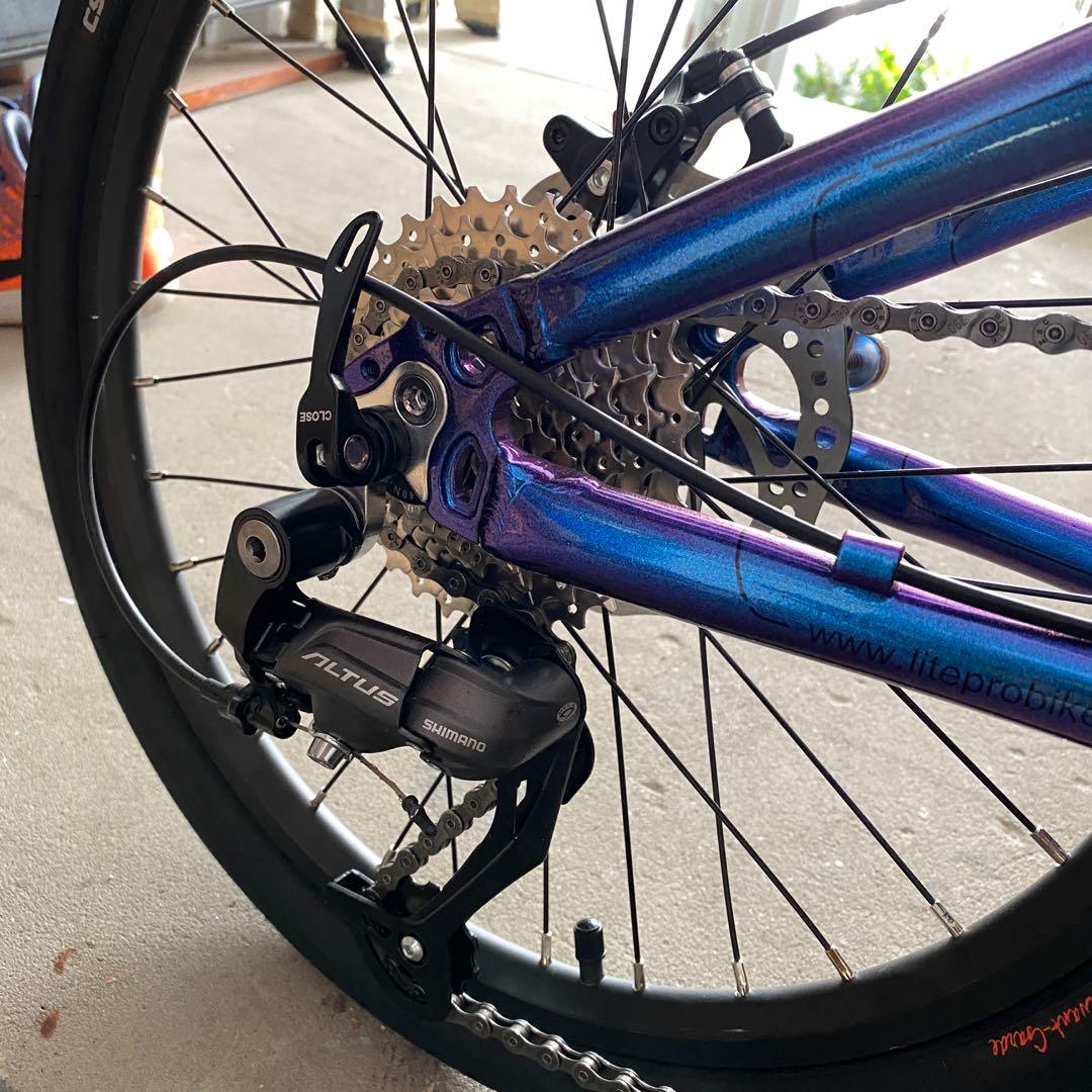 Brand New Crius Master D 20" foldable bike with shimano altus (galaxy ...