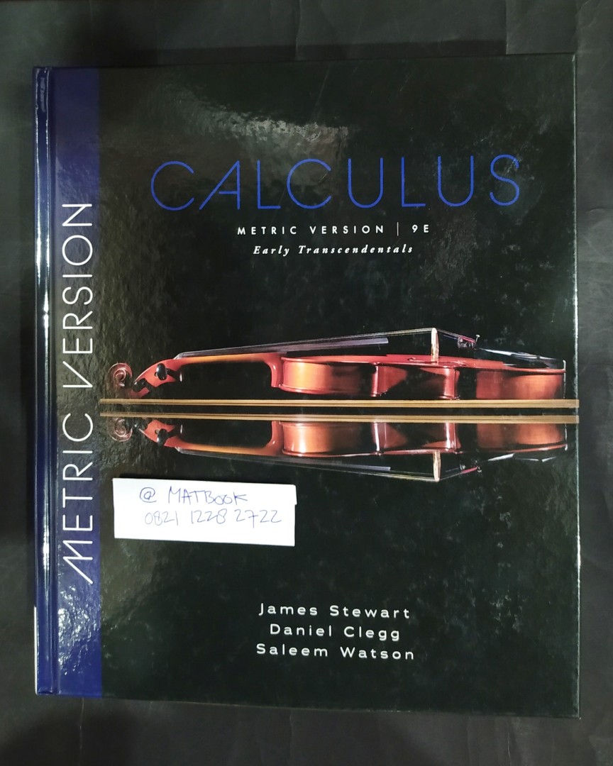 CALCULUS Metric Version 9ed, Books & Stationery, Textbooks on Carousell CALCULUS Metric Version 9ed, Books & Stationery, Textbooks on Carousell