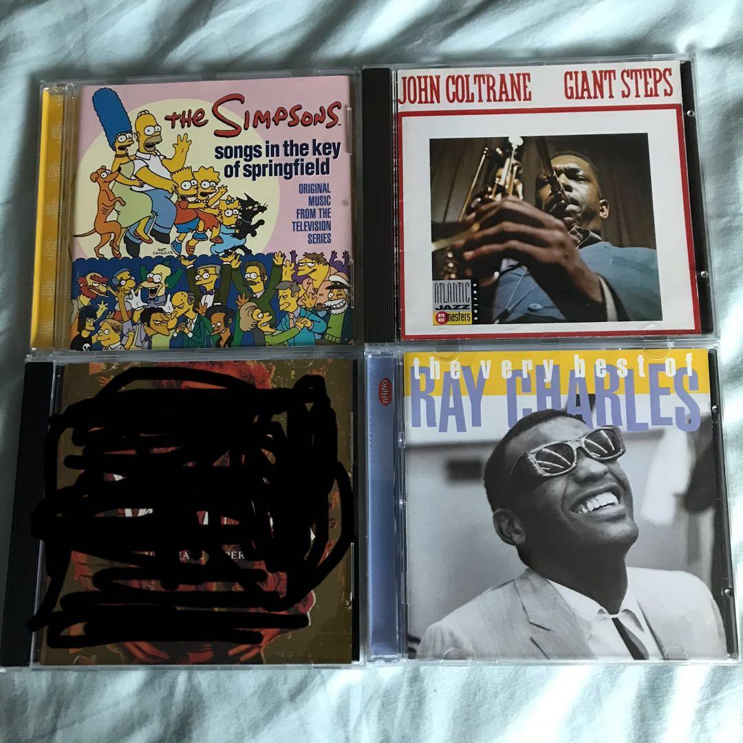 CDs @$8: The Simpsons, Ray Charles, John Coltrane, Hobbies & Toys ...