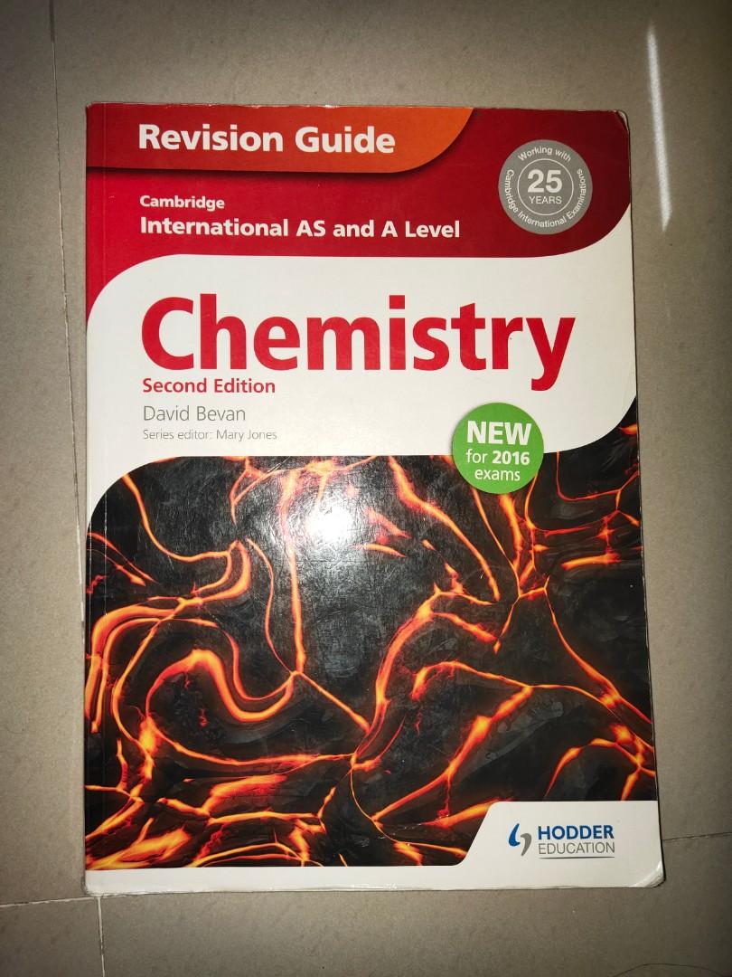 CHEMISTRY REVISION GUIDE (Hodder Education), Hobbies & Toys, Books ...