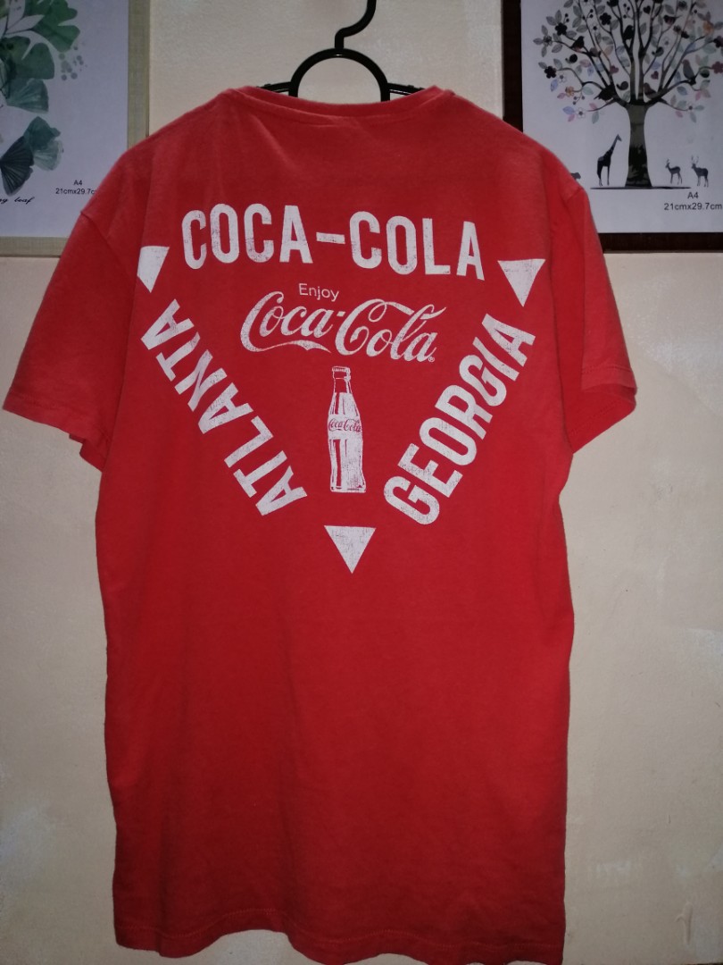 Coca cola back print, Men's Fashion, Tops & Sets, Tshirts & Polo Shirts ...