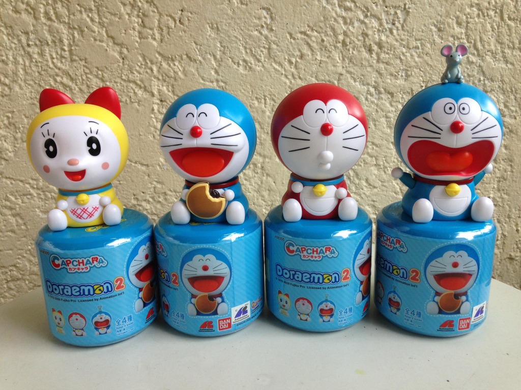 Doraemon set Bandai, Hobbies & Toys, Toys & Games on Carousell