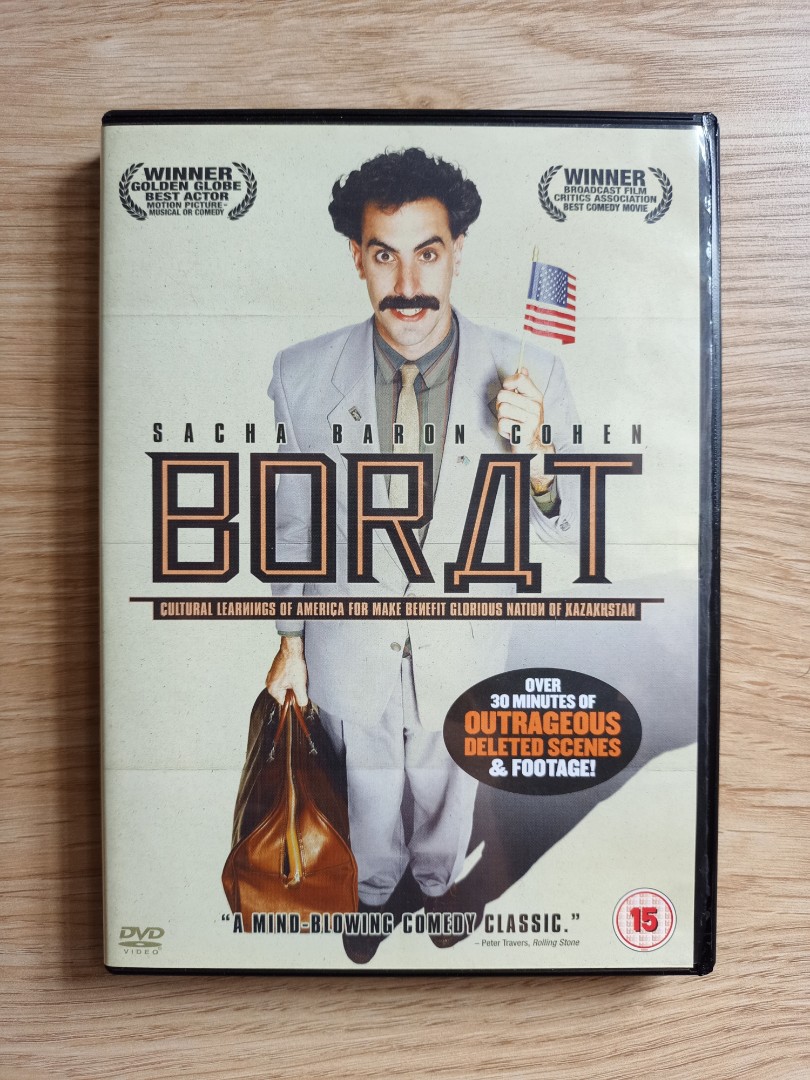 DVD Borat, Hobbies & Toys, Music & Media, CDs & DVDs on Carousell