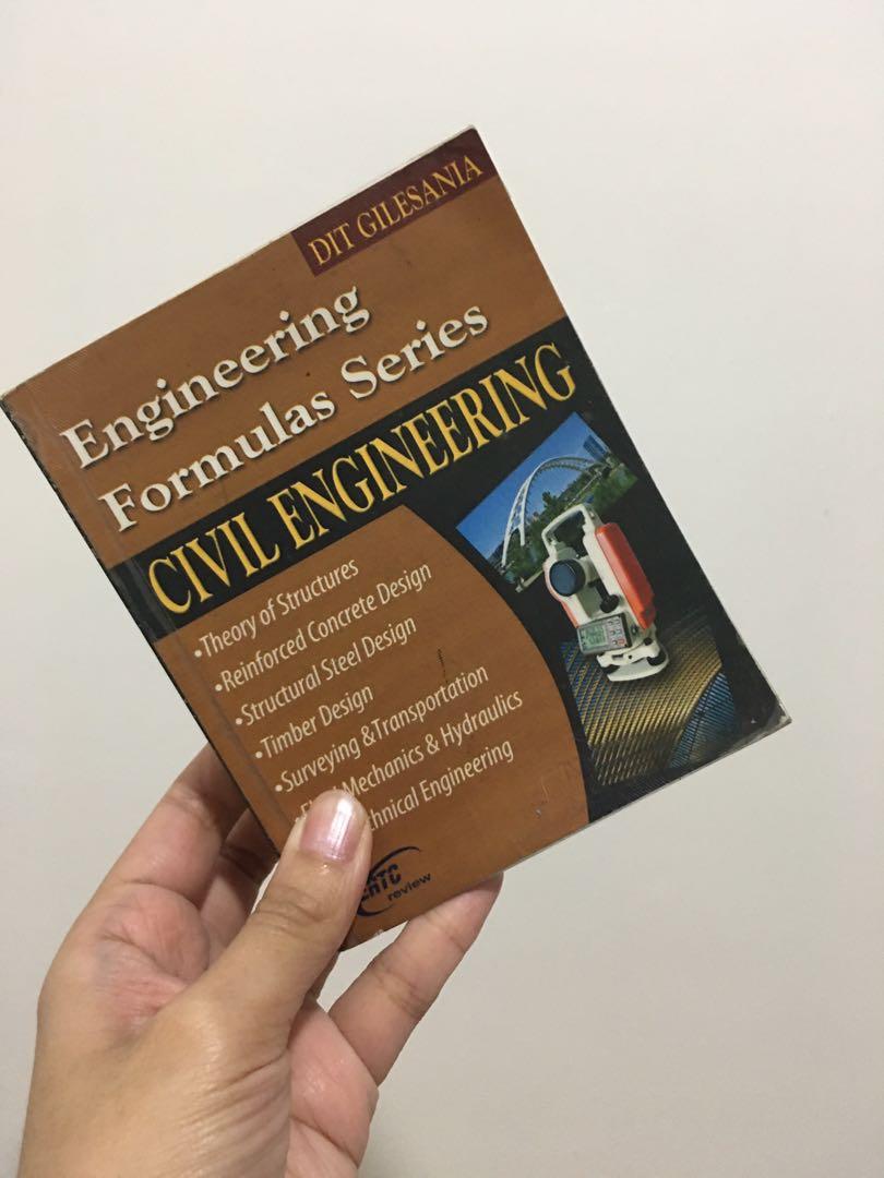 Engineering Formulas for Civil Engineering, Hobbies & Toys, Books ...