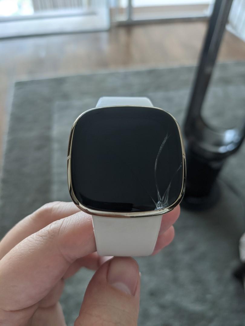 Fitbit Sense New Broken Screen, Sports Equipment, Exercise & Fitness ...