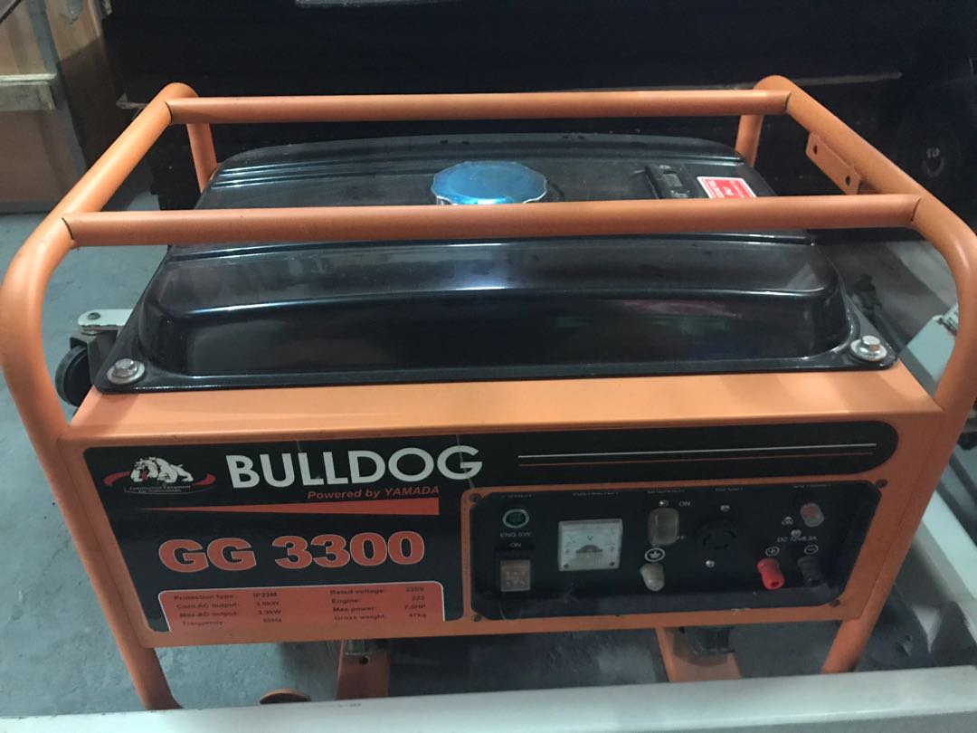 Generator (Bulldog GG3300), Furniture & Home Living, Home Improvement ...