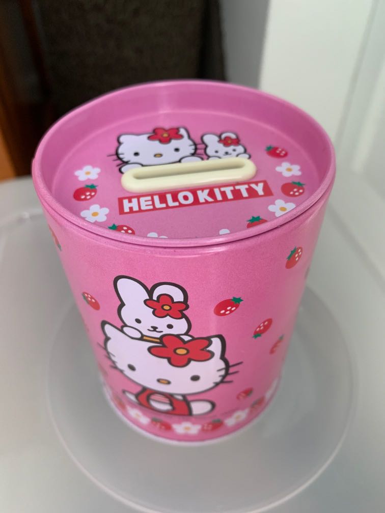 Hello Kitty Coin Tin, Everything Else on Carousell