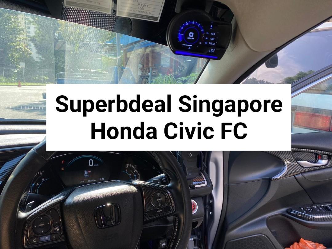 Honda Civic FC OBD2 Gauge, Car Accessories, Accessories on Carousell